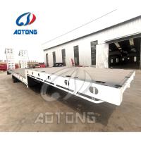 China Air Suspension 3 Axle Drop Deck Low Bed Semi-Trailer 14600mm Length for Australia Market for sale