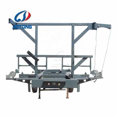 China Transport 20ft 40ft Container with 35Ton Max Payload Skeleton Container Semi Trailer for sale