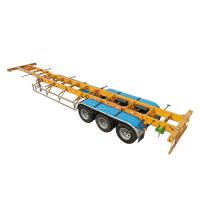 China Transport 20ft 40ft Container with 35Ton Max Payload Skeleton Container Semi Trailer for sale