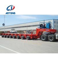 China Chinese Hydraulic Modular Low Bed Truck Trailer Heavy Duty 250 Ton Semi-Trailer for Truck for sale