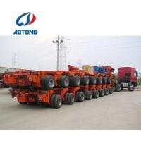China Chinese Hydraulic Modular Low Bed Truck Trailer Heavy Duty 250 Ton Semi-Trailer for Truck for sale