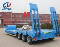 China Manufacture 150 ton 4 Row 8 Axles Semi-Trailer for Heavy Duty Equipment Transportation for sale