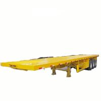 China Semi-Trailer Skeleton Truck Trailers with 40T/50T/60T Capacity and Suspension System for sale