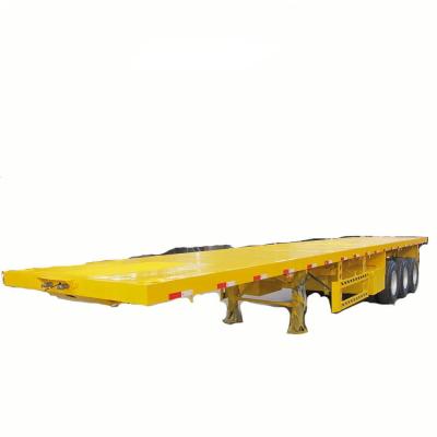 China Semi-Trailer Skeleton Truck Trailers with 40T/50T/60T Capacity and Suspension System for sale