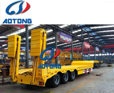 China Leaf Spring Semi-Trailer 90 W mm*13 Thickness mm*10 Layer for Heavy Equipment Carrier for sale