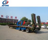 China Leaf Spring Semi-Trailer 90 W mm*13 Thickness mm*10 Layer for Heavy Equipment Carrier for sale