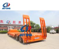 China Leaf Spring Semi-Trailer 90 W mm*13 Thickness mm*10 Layer for Heavy Equipment Carrier for sale