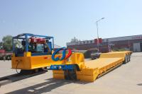 China Leaf Spring Semi-Trailer 90 W mm*13 Thickness mm*10 Layer for Heavy Equipment Carrier for sale