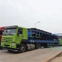 China 20ft 40ft 45ft Container Truck Trailer Flat Bed Semi Trailers with Suspension Options for sale