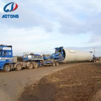 China Special Transport Wind Blade Semi Trailer with Fuwa 13ton Axle 16000mm*3000mm*3150mm for sale