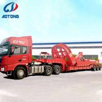 China Special Transport Wind Blade Semi Trailer with Fuwa 13ton Axle 16000mm*3000mm*3150mm for sale