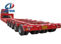 China 60ton 70ton 80tons Low bed Semi Detachable Lowbed Gooseneck Trailer for Truck Trailer for sale