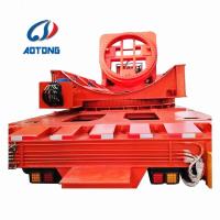 China 8m 10m 12m Telescopic Telescoping Solar Wind Trailer for Air Wind Generator by AOTONG for sale