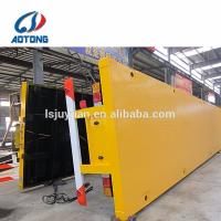 China 54000kgs Max Payload Steel 40ft 12pcs Twist Lock Container Flatbed Semi Truck Trailer for sale
