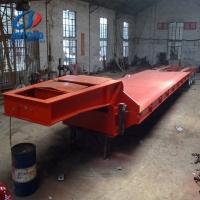 China 3 4 5 Axles Low Loader Lowboy 60T Max Payload Low bed Semi Detachable Lowbed Trailer for sale