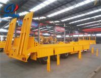 China 13000-18000X3000X1750mm Extendable Low Bed Trailer for Heavy Equipment Transportation for sale
