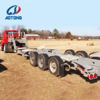 China 3000 ton Max Payload AOTONG TRAILER Semi Trailer for Large Tank Container Transport for sale