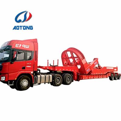 China Steel Wind Blade Semi Trailer for Special Transport by Ltd Steel Ltd Manufactory for sale
