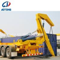 China 37T Rated Load Capacity Container Side Loader Semi Trailer with Side Lifter Loader Lift for sale