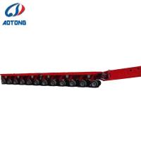 China 13000*2500*3090 Steel Lowbed Semi Truck Trailer with Platform Heavy Duty Lifting Power for sale