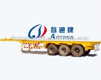 China Multi Axles Skeleton Semi Trailer with 2''/3.5'' Bolt Type Kin Pin and 12R22.5 Tire for sale