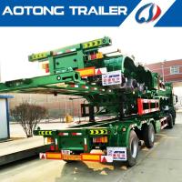 China Steel Skeleton Semi Trailer for 20ft 40ft Container Chassis in Southeast Asia Market for sale
