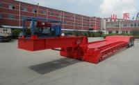 China Gooseneck Dropdeck Trailer Tractor Truck Included for Earth Mover Transportation Needs for sale
