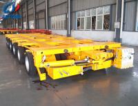 China Semi-Trailer for Heavy Equipment Transport Multi-Axle Hydraulic Low Bed Truck Trailer for sale