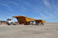 China Hydraulic Bridge Truck Trailer with 500 Tons Capacity and Multi-axle Goldhofer Axles for sale
