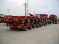 China Hydraulic Bridge Truck Trailer with 500 Tons Capacity and Multi-axle Goldhofer Axles for sale