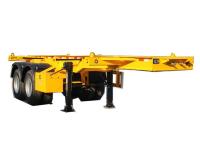 China High Capacity 2 Axles 20 Feet Container Transportation Skeletal Semi Trailer for Loading 30 Tons for sale