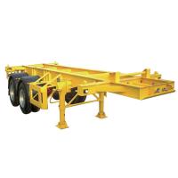 China High Capacity 2 Axles 20 Feet Container Transportation Skeletal Semi Trailer for Loading 30 Tons for sale