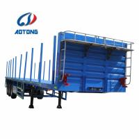 China 20ft 40ft 45ft Flatbed Truck Trailer with Fuwa Bpw Optional Axle and 2
