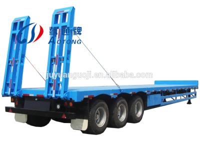 China 13000/17500X3000X1710 Multi Axles Lowbed Mafi Truck Trailer with Detachable Sidewall for sale
