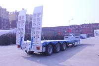 China 13000/17500X3000X1710 Multi Axles Lowbed Mafi Truck Trailer with Detachable Sidewall for sale