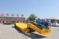 China Semi-Trailer 40-120 tons Lowbed Cargo/Utility/Truck Semi-Trailer with 13T FUWA Axles for sale
