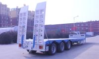 China Semi-Trailer 40-120 tons Lowbed Cargo/Utility/Truck Semi-Trailer with 13T FUWA Axles for sale