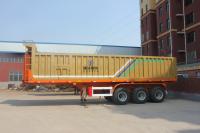 China OE NO. Juyuan Trailer 3 Axles 40ft Tipping Chassis Container Tipper Trailer for Stone for sale