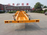 China 12500*2500*1550mm Producer 20ft/40ft Skeleton Shipping Container Semi Trailer for USA for sale