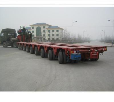 China 200 Tons Hydraulic Modular Semi-Trailer The Best Choice for Heavy Equipment Transport for sale