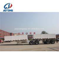 China 20ft Container Interlink Truck Skeleton Super Link Semi Trailer with FUWA BPW Axles for sale