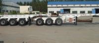 China 13000X2500X3090 mm Steel 3 Axles Bi-Train Tandem Semi Trailer for Container Loading for sale