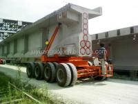 China Semi-Trailer Self-Propelled Modular Transporter Trailer for Bridge Beam Transport for sale