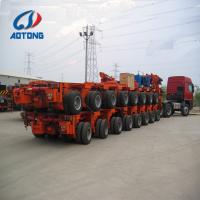 China Over Length Transportation Customized Size Goldhofer Type Hydraulic Modular Trailers for sale