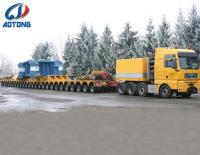 China 200T Goldhofer Modular Trailer with Power Gooseneck Heavy Duty Hydraulic Axis Trailer for sale