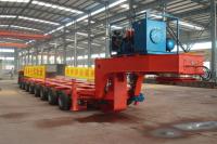 China 200T Goldhofer Modular Trailer with Power Gooseneck Heavy Duty Hydraulic Axis Trailer for sale