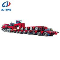 China As Customer's Requirement Goldhofer Hydraulic Modular Trailer with 9 Hydraulic Axis for sale