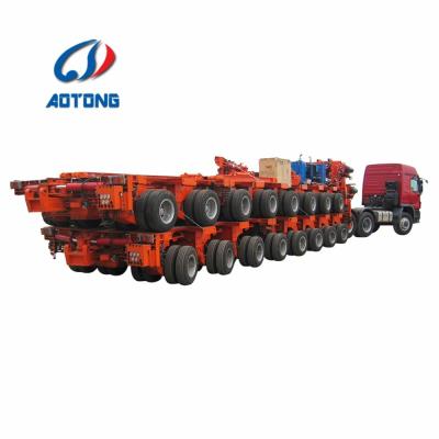 China Multi-Directional Steering Self-Propelled Trailer for Customised Cargo Transportation for sale