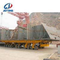 China Truck Trailer 200 Ton 250 Ton-600 Ton Multi Axle Hydraulic Lowbed Lowboy Semi Trailer for sale
