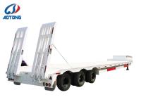 China Truck Trailer 3 Axles/ 4 Axles 13000--16000mm Length 50 Ton Lowboy Trailer in Kenya for sale